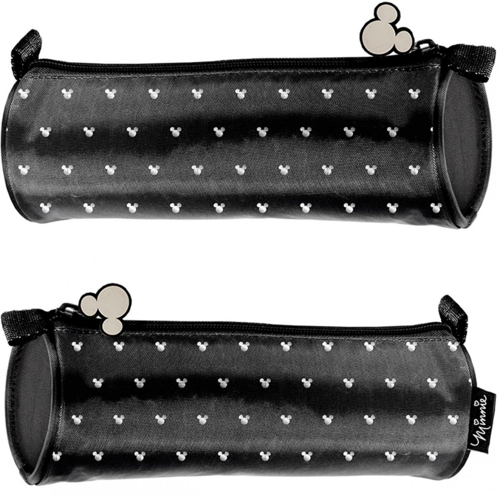 Myszka Mini Minnie Piórnik Tuba Szkolny Okrągły dla Uczennicy [DIBL-003 ...