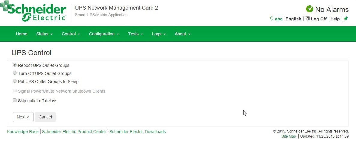 AP9635 Karta zarządzająca UPS Network Management Card 2 z funkcją ...