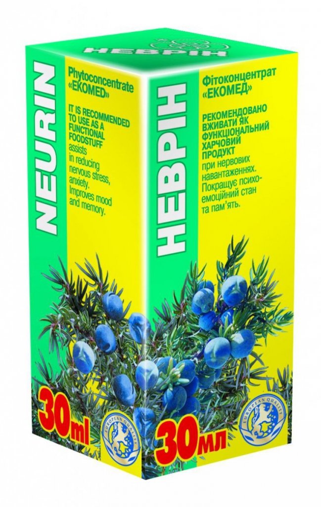 Neurin Herbal Drops, Ekomed Phyto Concentrate | Biokord.com | Online Store