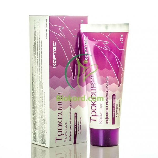 Leg Cream Gel Troxiven, 75ml | Biokord.com | Online Store