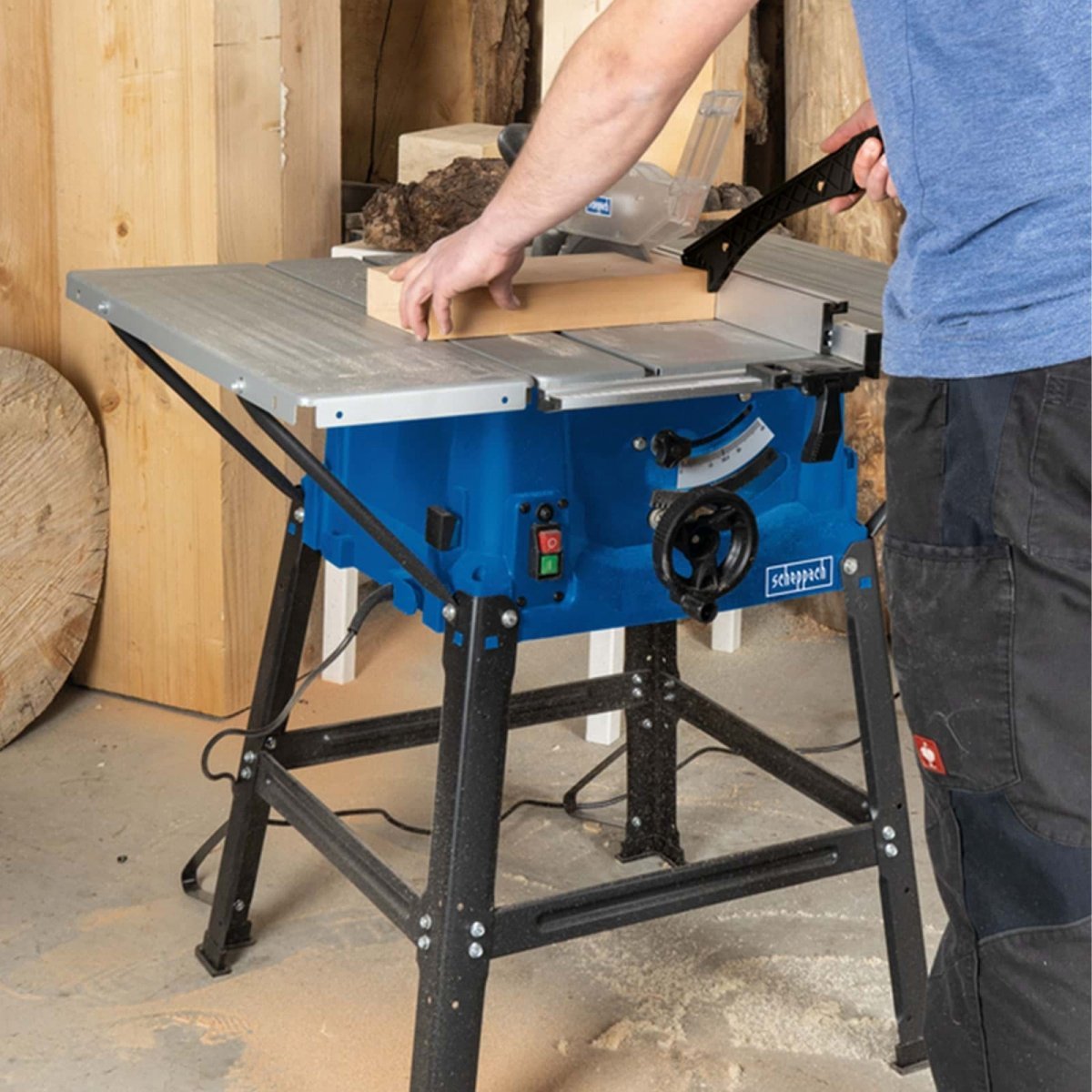 Stołowa pilarka tarczowa Scheppach HS100S 2000W 250mm - 2 tarcze - Narzędzia SEGER