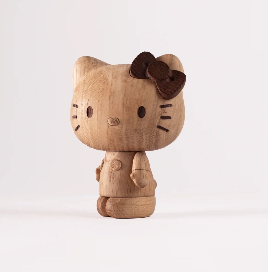 boyhood HELLO KITTY Figurka z Drewna Dębowego | Najlepsze opinie i ceny ...