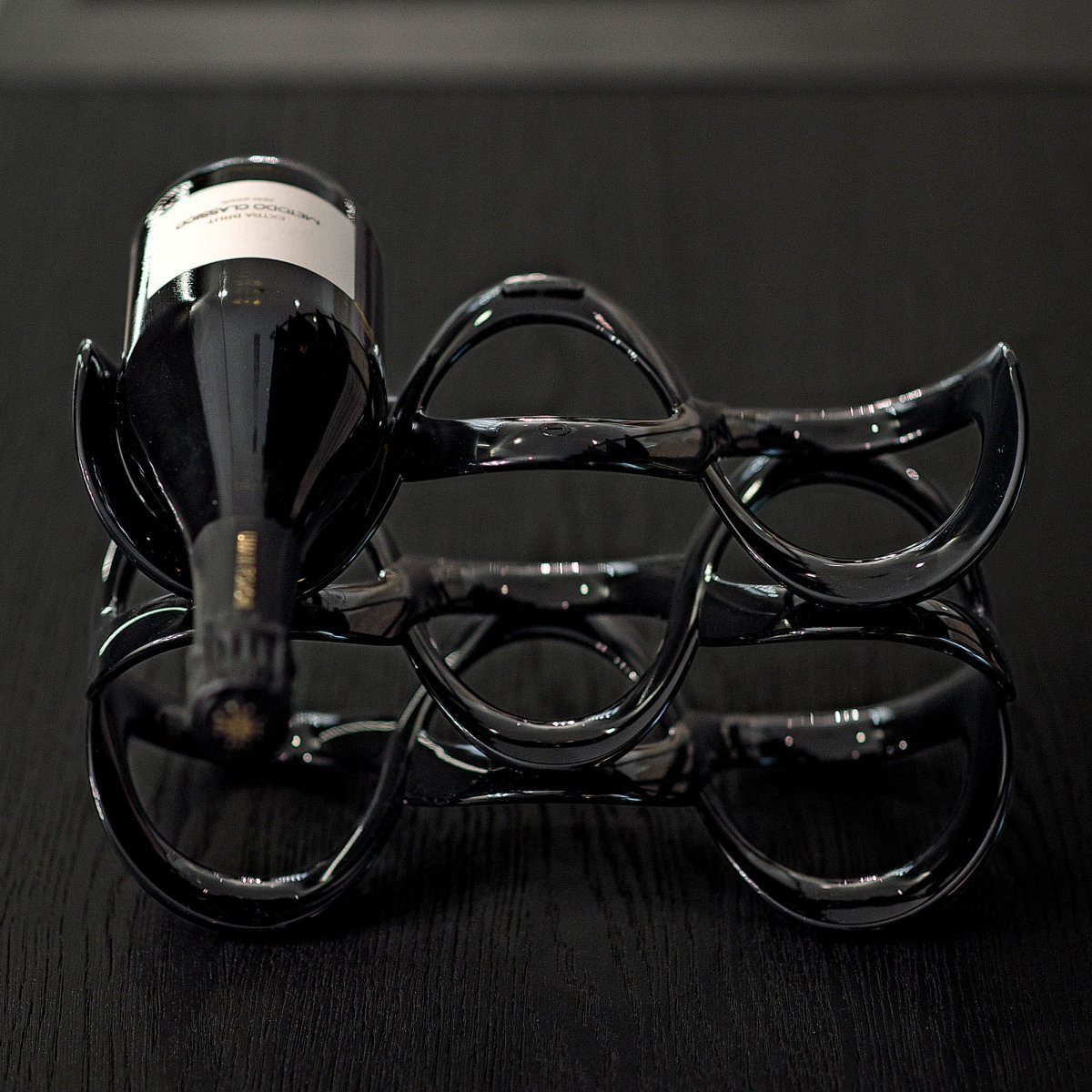 Guzzini ICONS Stojak na Wino / Czarny | Najlepsze opinie i ceny | Sklep ...