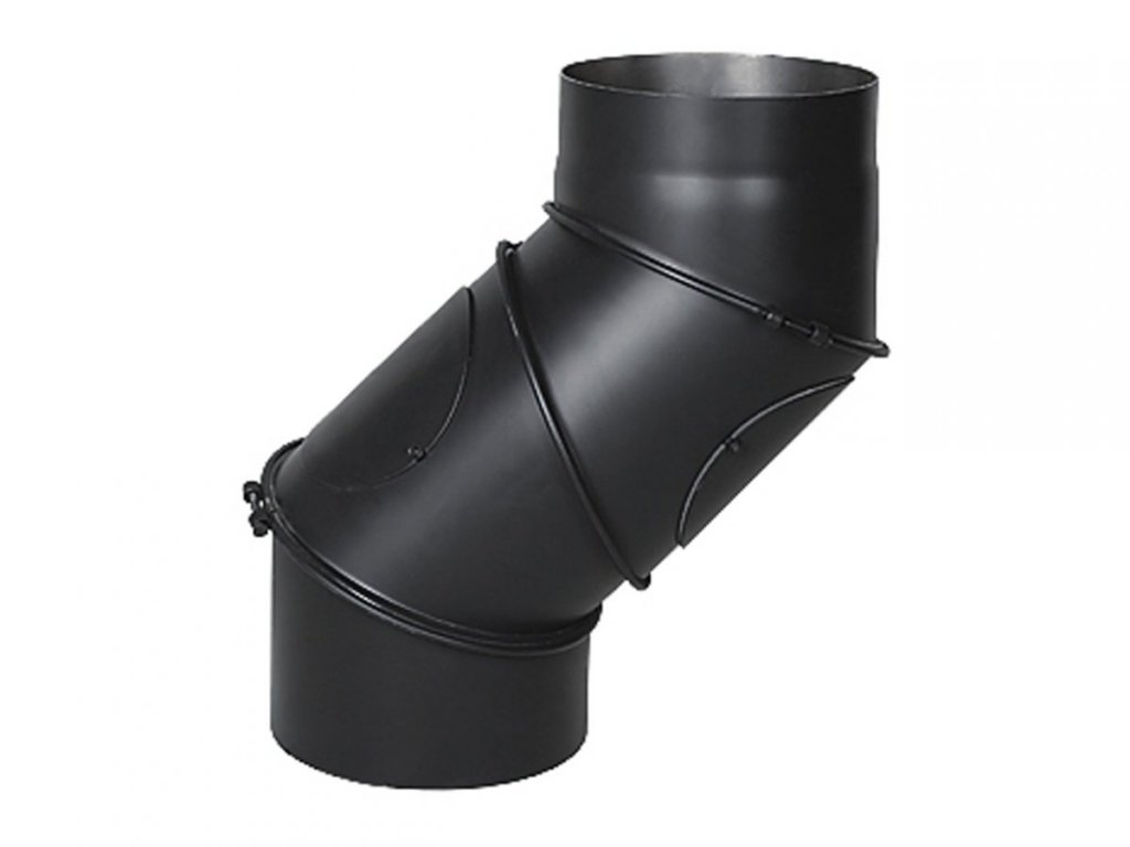 Kolano spalinowe 200 nastawne uniwersalne 4-segmentowe - Foxhurt