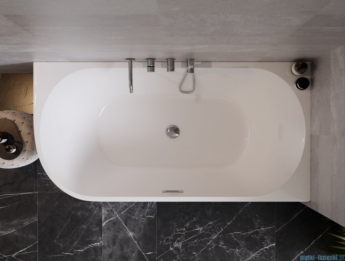 The North Bath Calia wanna wolnostojąca przyścienna prawa 150x75cm ...