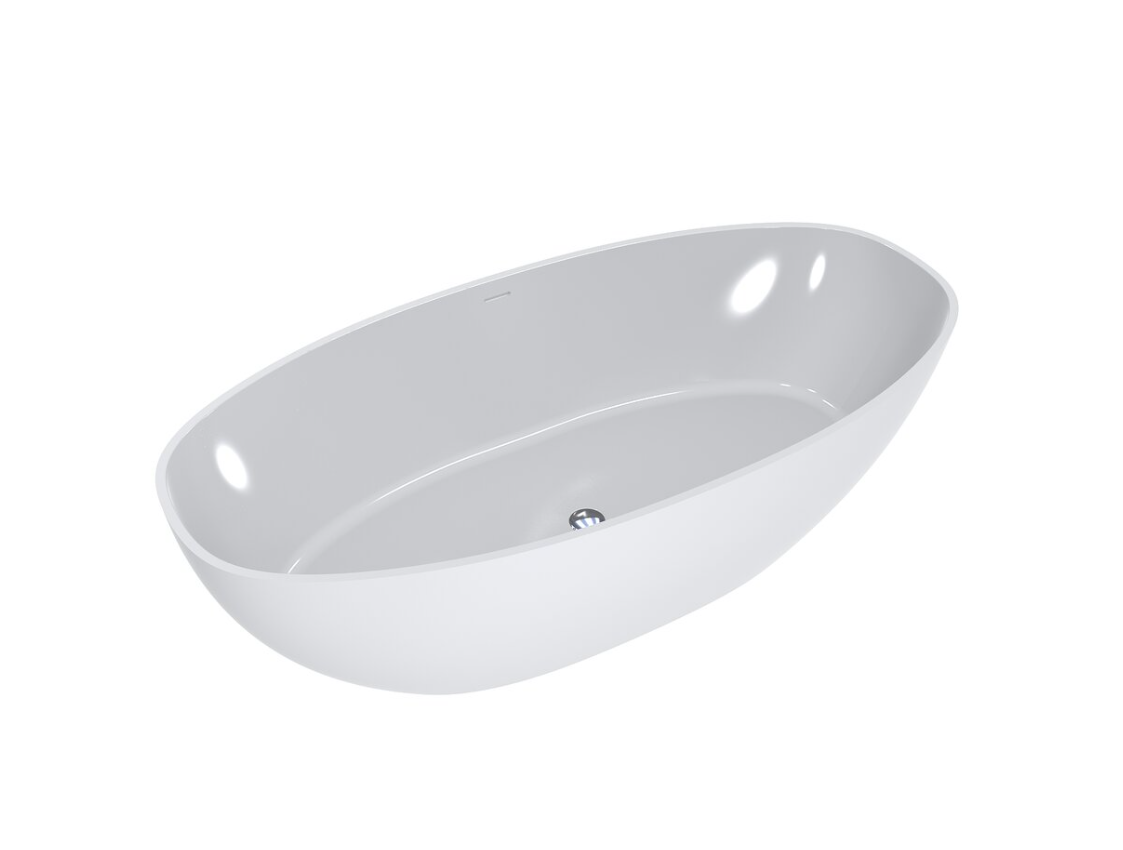 MIRAGGIO Wanna wolnostojąca 180cm MATEO 0001258 - Wanny wolnostojące