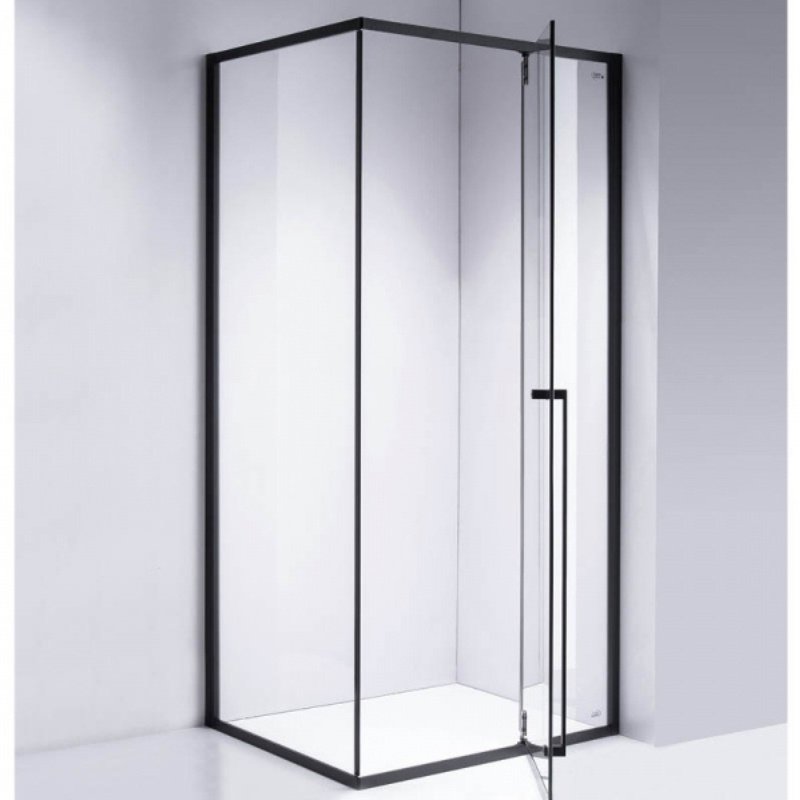Hydrosan Kabina Prysznicowa Bs12a Czarna Black 100x80 Kabiny