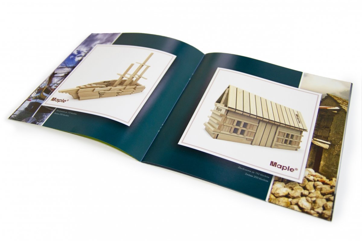 Ecobag 100 klocków - MAPLE Ecobag