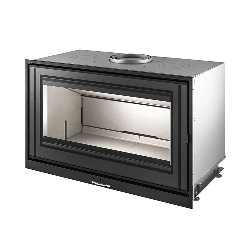 Wkład kominkowy MCZ - Vivo 90Q prosta szyba - MCZ - wkłady stalowe ...