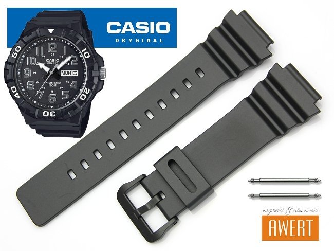 CASIO MRW-210H-1AV oryginalny pasek 20 mm - Paski CASIO oryginał - Paski do zegarków