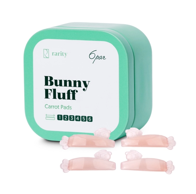 Wałki Silikonowe Rarity Bunny Fluff 6 par - Lifting i laminacja