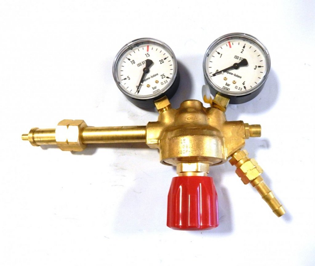 Reduktor jednostopniowy do propanu-butanu Perun - Propan, propan-butan ...