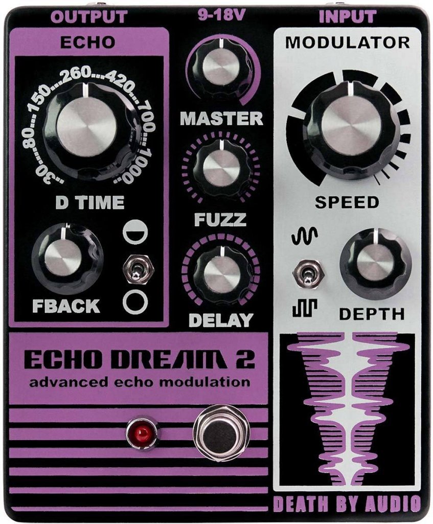 Death by Audio Echo Dream 2 - Advanced Echo Modulation - Delay - Efekty podłogowe - RockTone