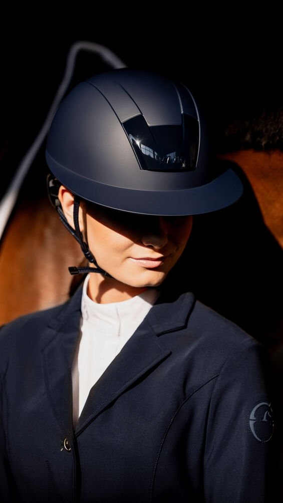 Kask KOOKI LADY - KASK - navy matt - roz. 53-56