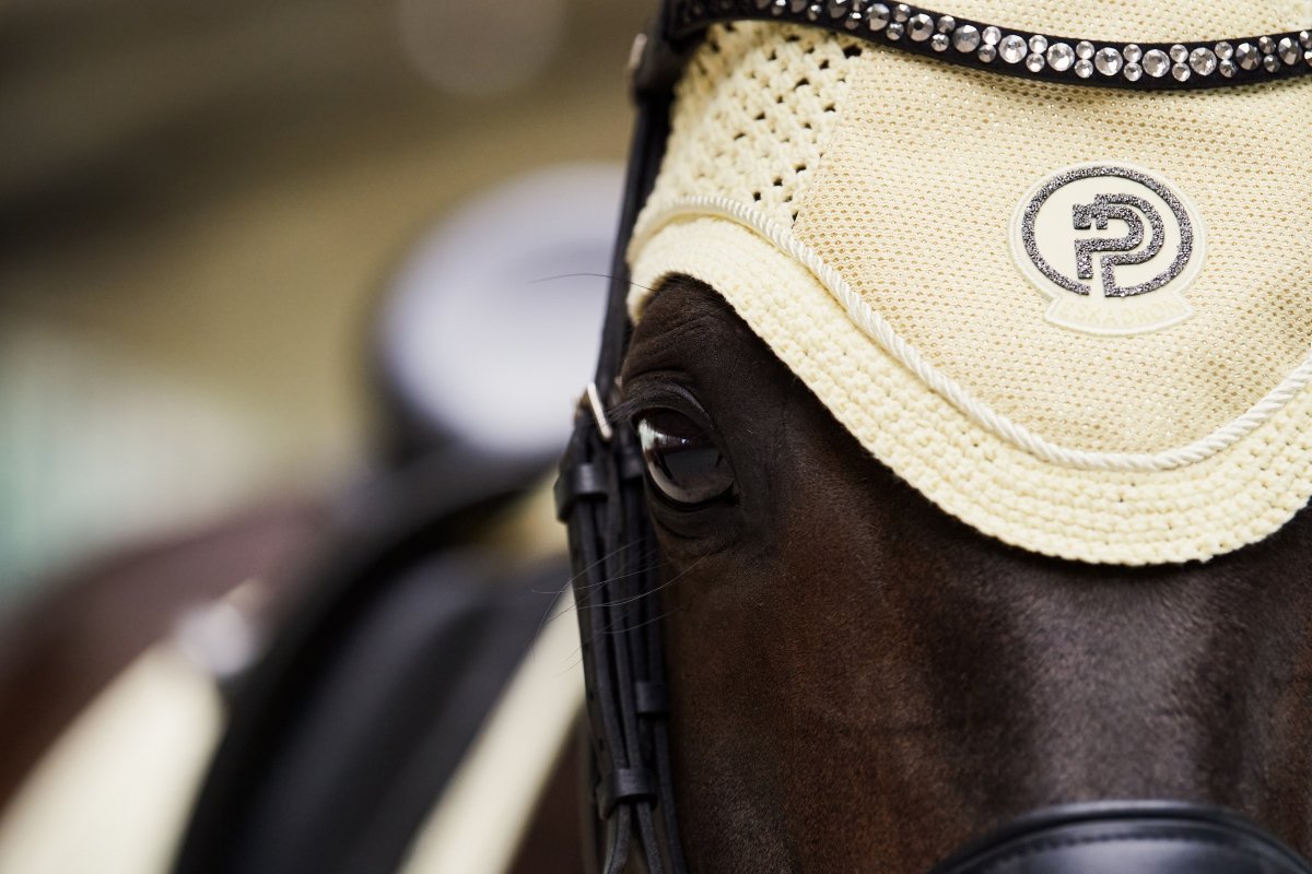 Nauszniki GLITTER MESH Platinum Pure 2023 - Eskadron - sunflower