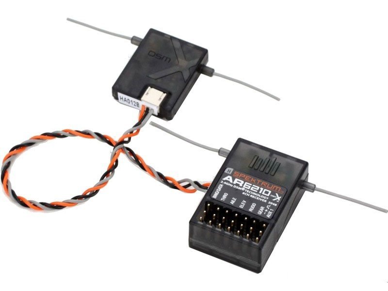 Spektrum DSMX - odbiornik ultra 6-kanałowy AR6210 - Odbiorniki ...