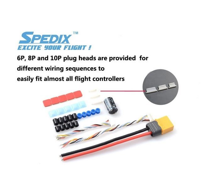 Regulator ESC 4IN1 Spedix GS40F mini 40A BLheli 32 4x40A - Regulatory ...