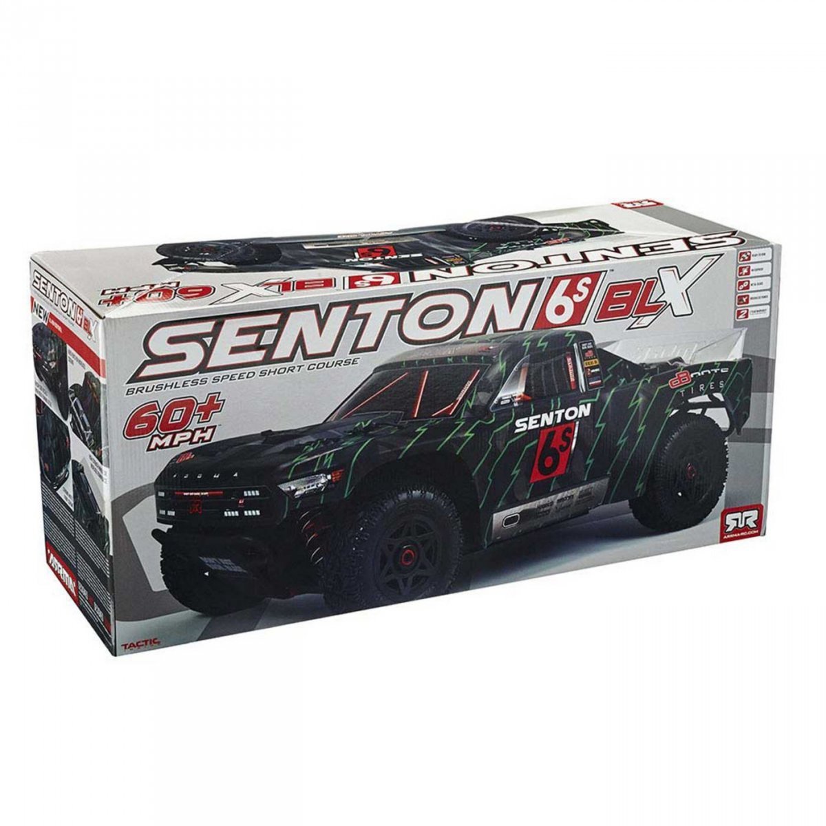 Model RC ARRMA Senton 6S BLX 4WD RTR 1 10 czarno zielony - AUTA ...