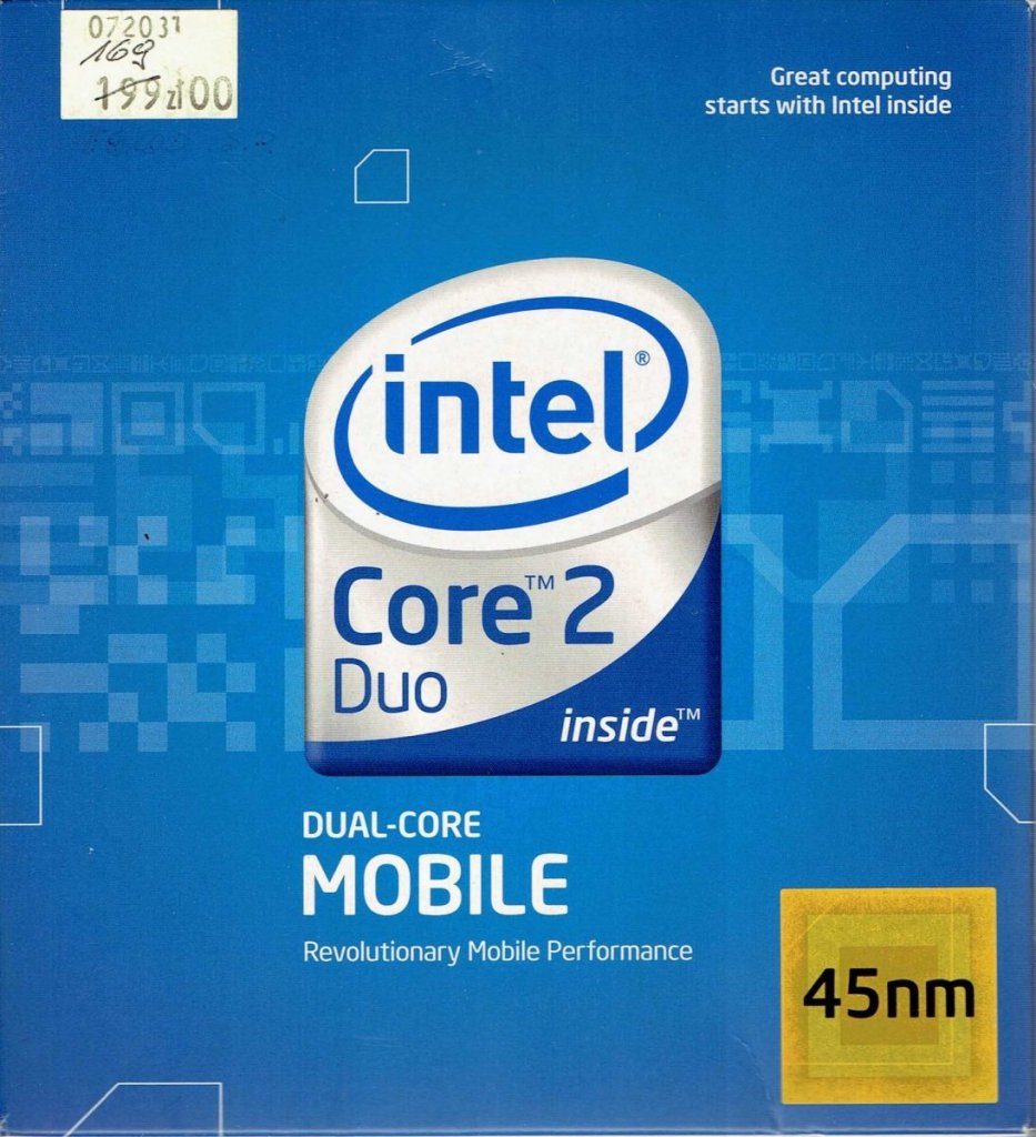 Intel Core 2 Duo Processor T8100 (3M Cache, 2.10 GHz, 800 MHz FSB ...