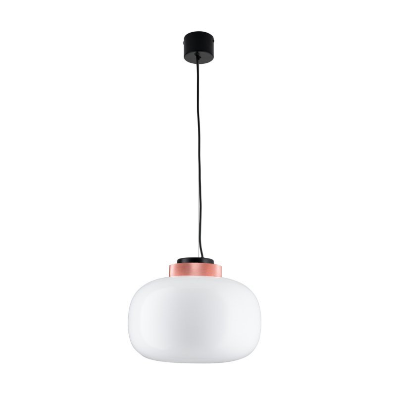 LAMPA WISZĄCA BOOM LED BIAŁO MIEDZIANA STEP INTO DESIGN 9969P/B white LAMPA WISZĄCA BOOM LED BIAŁO MIEDZIANA STEP INTO DESIGN 9969P/B white
