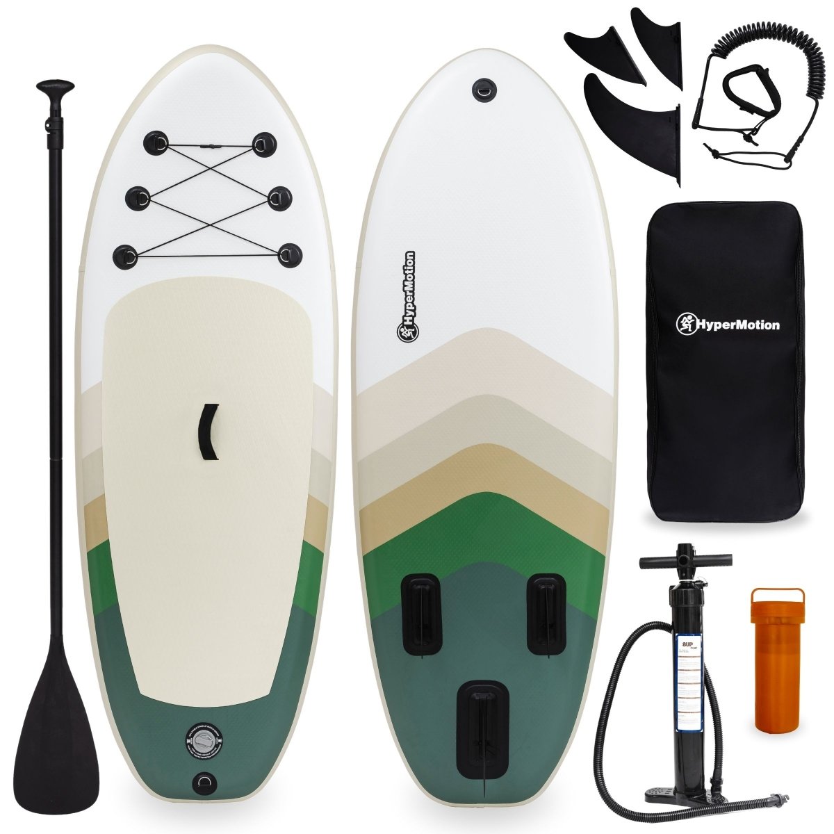Pompowana deska SUP dla dzieci Stand Up Paddle 215cm z wiosłem - HyperMotion WAVE BOOST 215 ...