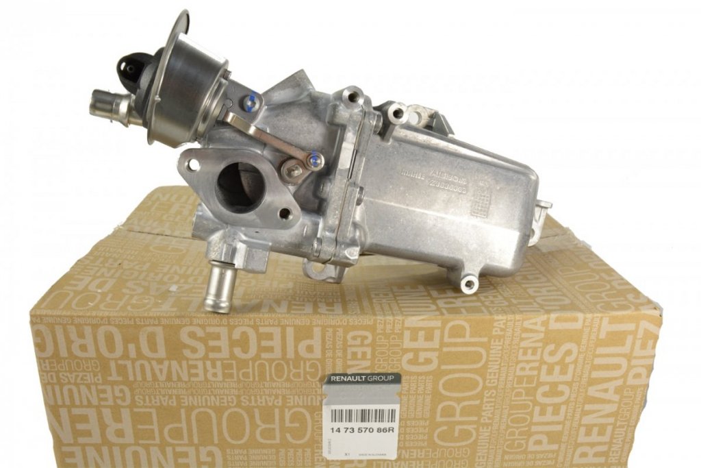 CHŁODNICA EGR 1.6 DCI TRAFIC III VIVARO B ORYGINAŁ 147357086R - Zawór ...