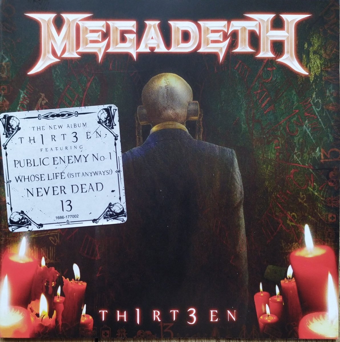 megadeth th1rt3en cd