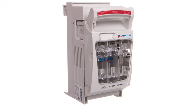 Rozłącznik izolacyjny bezpiecznikowy 160A RBK 000 pro-SD-M zaciski ...