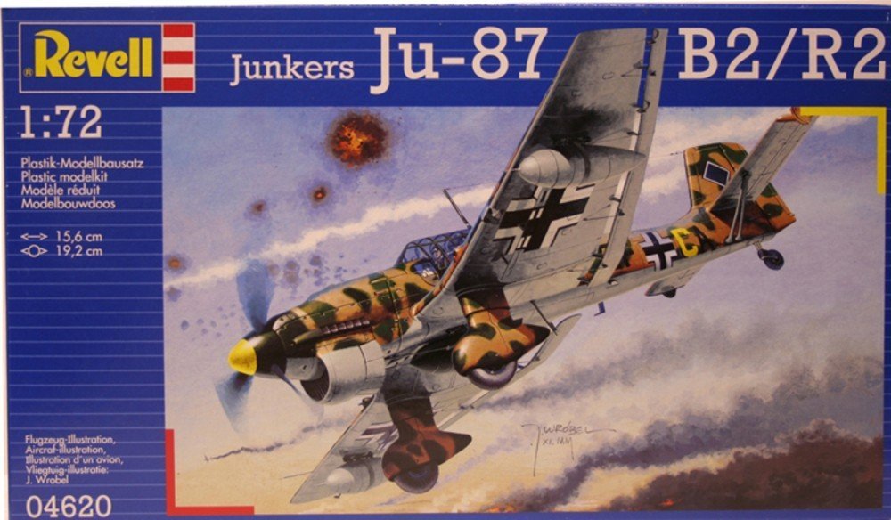 Revell 04620 Junkers Ju 87 B-2 R-2 Stuka (1:72) - propeller planes - 1: ...
