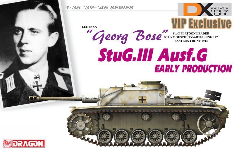 Dragon 6417 STUG III AUSF. G GEORG BOSE (1:35) - Self-propelled ...