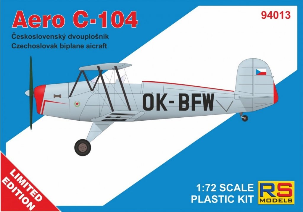 RS Models 94013 Aero C-104 1 72 - propeller planes - 1:72 - Military Aircraft