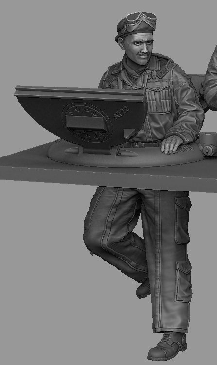 Panzer Art FI35-213 British Sherman tank commander Pixie suit 1 35 ...