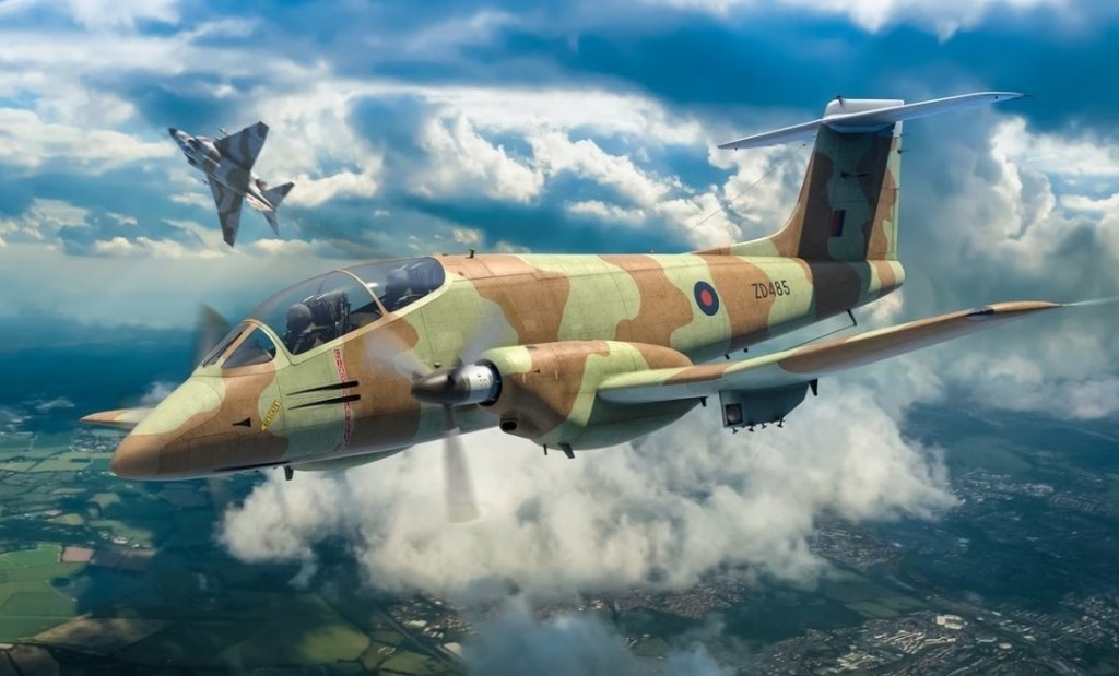 Kinetic K48142 IA-58 Pucara in RAF Service 1 48 - jets - 1:48 ...