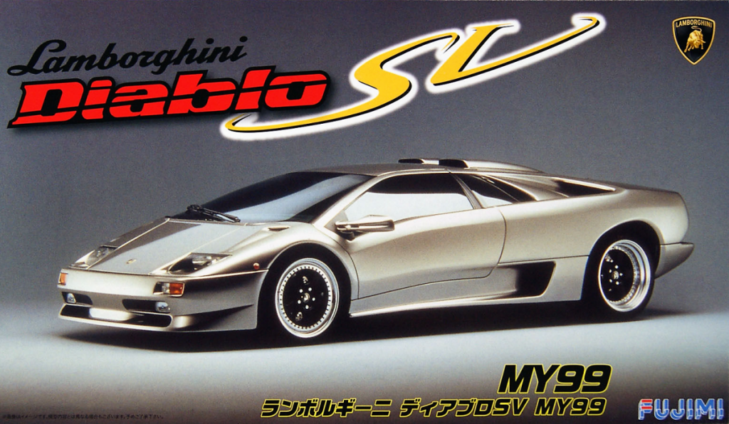 Fujimi 126340 Lamborghini Diablo SV MY99 (1:24) - 1:24 - Car models