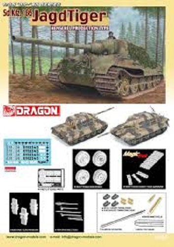 Dragon 6285 Sd.Kfz.186 Jagdtiger Henschel Production Type (1:35) - Self ...