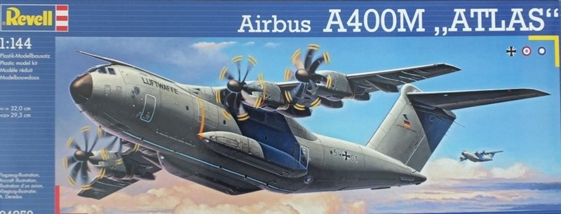Revell 04859 Airbus A400 M Atlas (1:144) - 1:144 - Civil aircraft