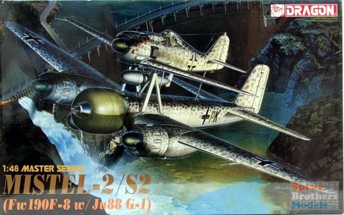 Dragon 5510 FW-190A-Mistel2 (1:48) - propeller planes - 1:48 - Military ...