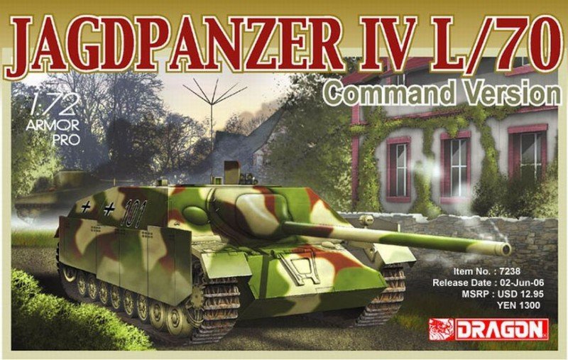 Dragon 7238 Jagdpanzer IV (1:72) - 1939-1945 - 1 72 - Military vehicles ...