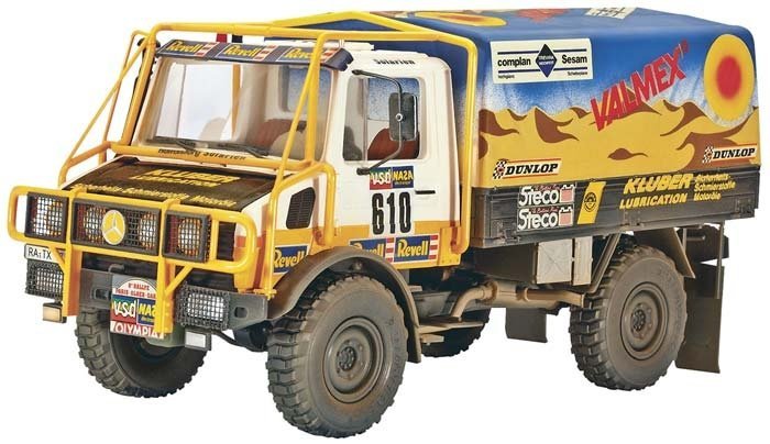 Revell 07450 Mercedes Benz Unimog U1300L Rallye (1:24) - 1:24 - Car models