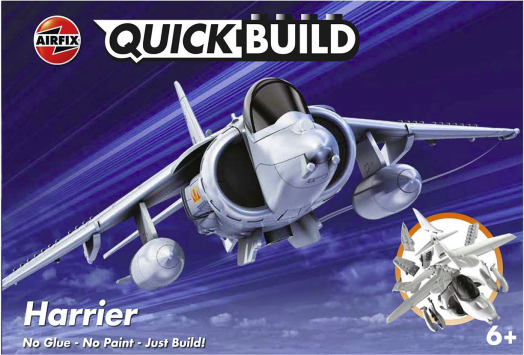 Airfix 6009 QUICKBUILD Harrier - Aircraft - Models for beginner modelers