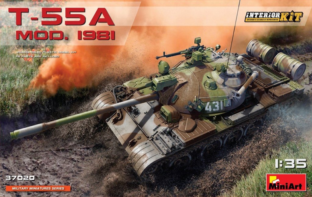 MiniArt 37020 T-55A MOD.1981 INTERIOR KIT 1 35 - auf 1945 - 1 35 - Military vehicles and equipment