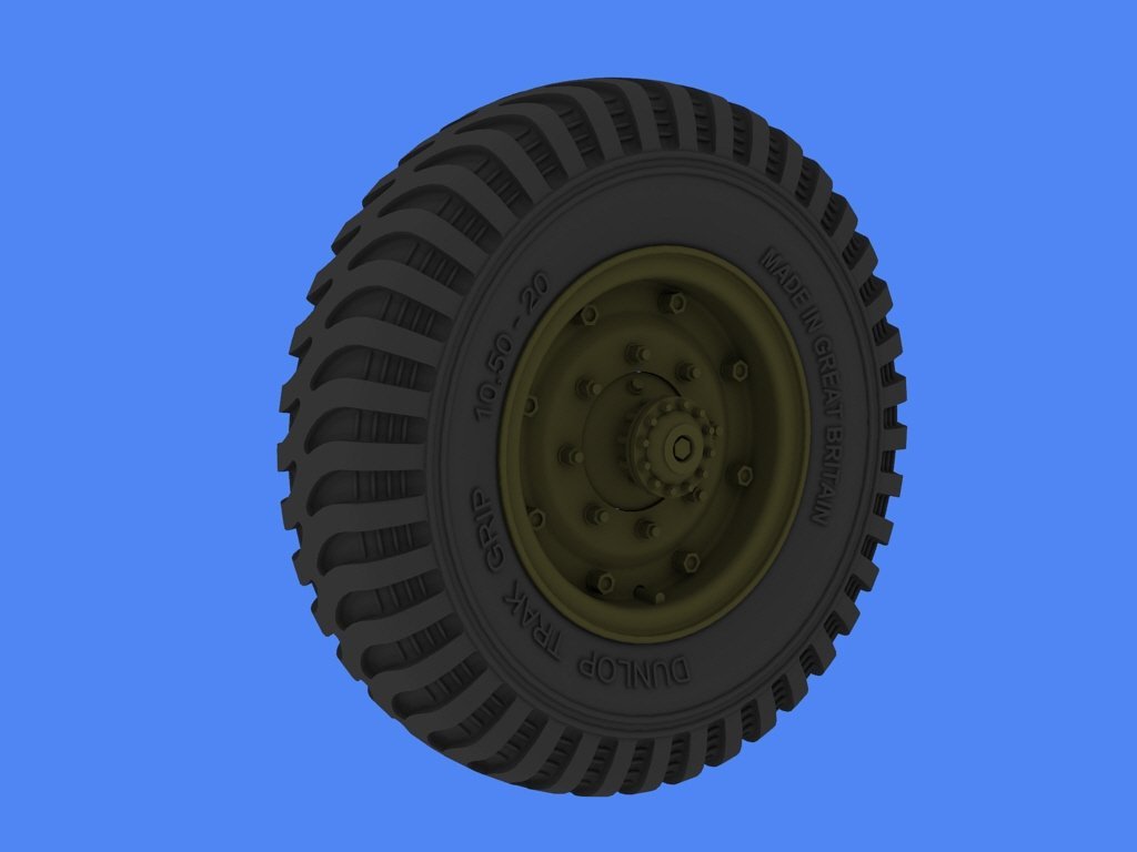 Panzer Art RE35-264 Humber Mk IV AC road wheels (Dunlop) 1 35 - Wheels ...