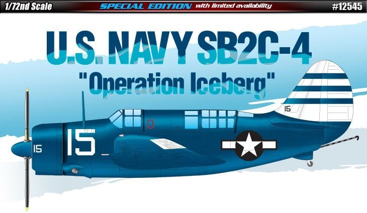 Academy 12545 U.S. Navy SB2C-4 Operation Iceberg (1:72) - propeller ...
