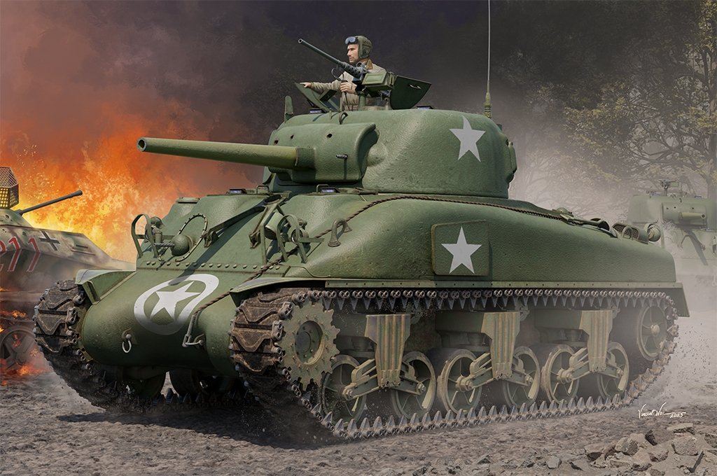 I Love Kit 61617 M4A1 Medium Tank - Late 1 16 - 1 16 - Military ...