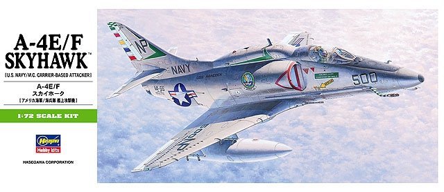 Hasegawa B9 A-4E F Skyhawk (1:72) - jets - 1:72 - Military Aircraft