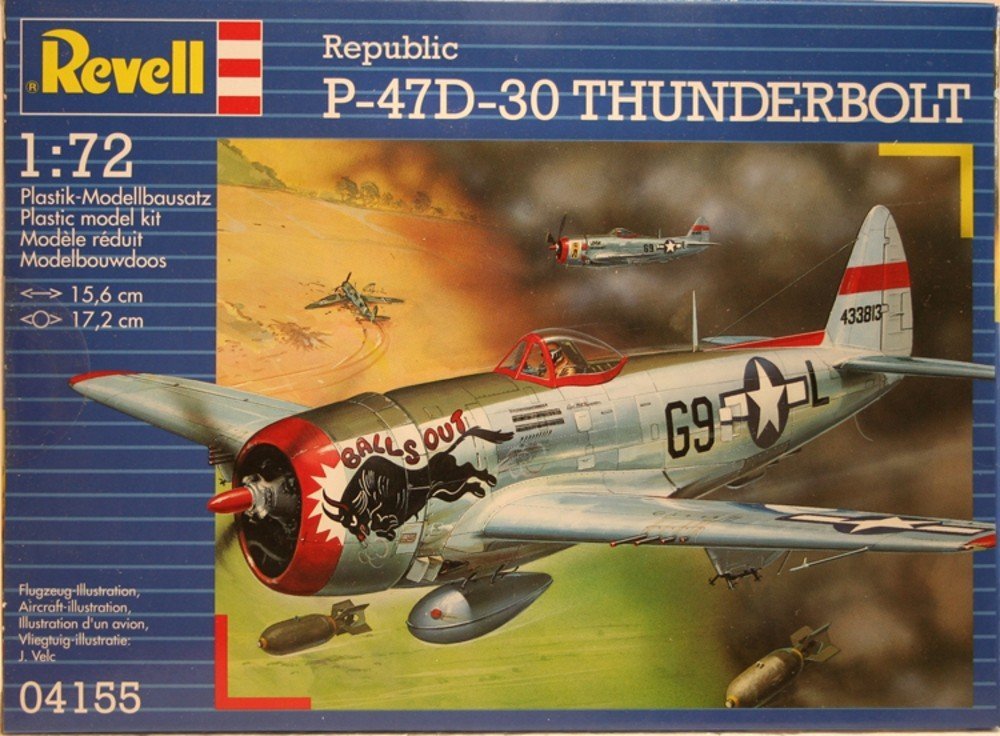 Revell 1:72 P-47 D Thunderbolt (04155)