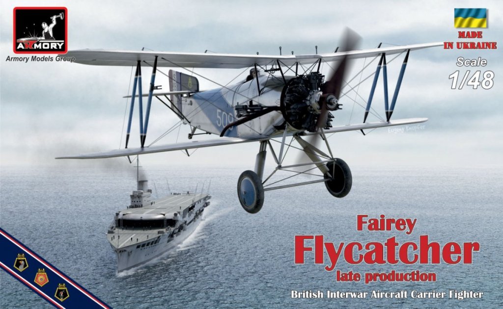 Armory Models 48002 Fairey Flycatcher British interwar FAA Fighter ...