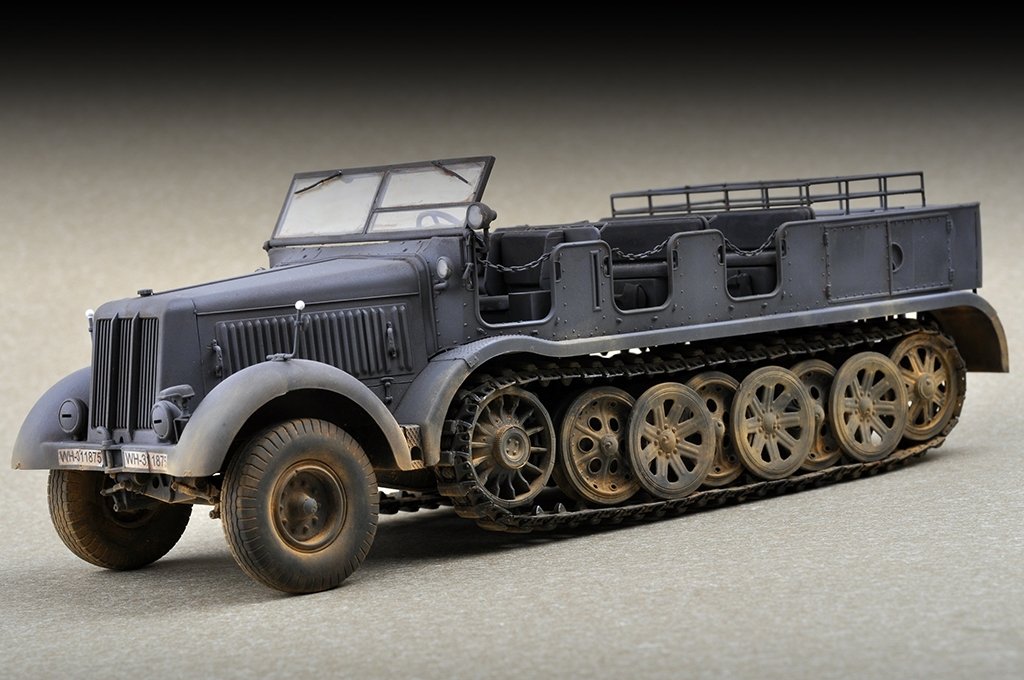 Trumpeter 07293 Germany Sd.Kfz.186 JagdTiger (Henschel production) w ...