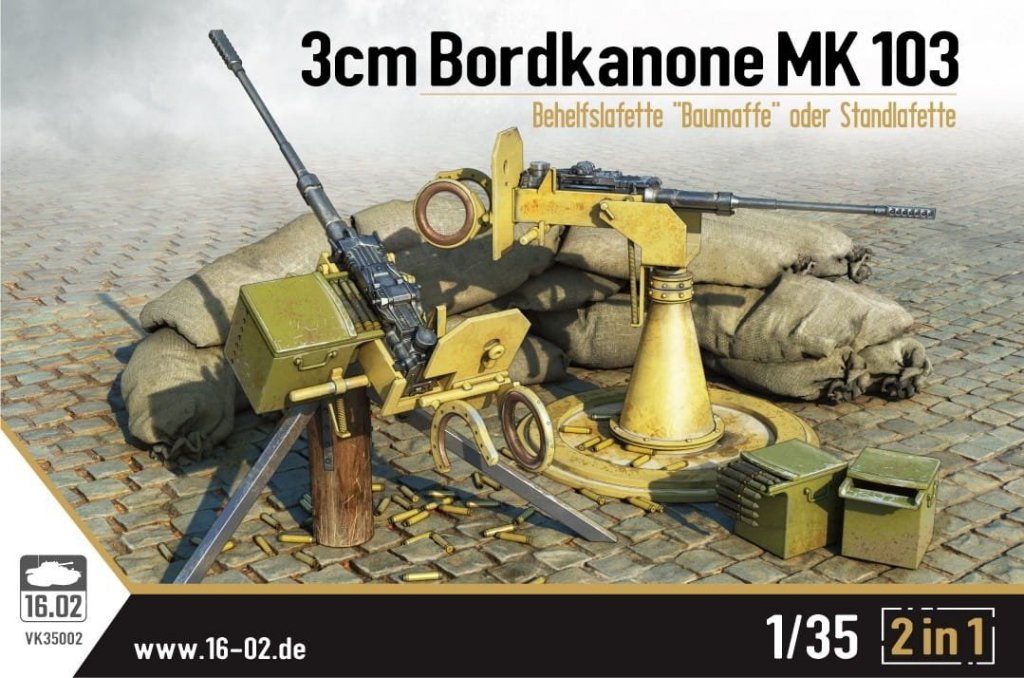 16.02 VK35002 3cm Bordkanone MK103 1 35 - Artyleria i moździerze - 1939 ...