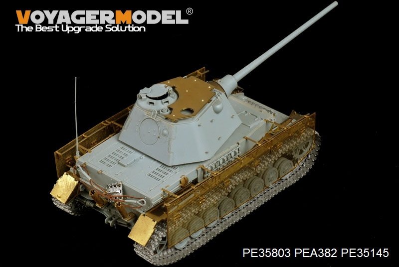 Voyager Model PE35803 WWII German Pz.Kpfw.IV Ausf.J (mit Panther F ...